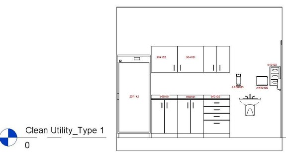 Clean Utility_Type I Revit Model Revit Families - bim1modeler. All ...