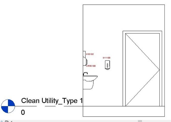 Clean Utility_Type I Revit Model Revit Families - bim1modeler. All ...
