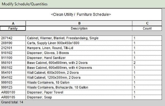 Clean Utility_Type I Revit Model Revit Families - bim1modeler. All ...