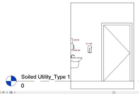 Soiled Utility_Type I Revit Model Revit Families - bim1modeler. All ...