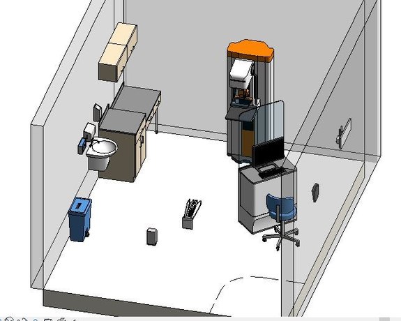 X-Ray Mammography Revit Model Revit Families - bim1modeler. All ...