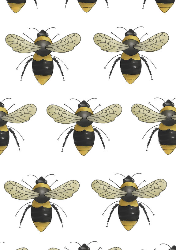 bee pattern colour - izzy-x. bee patterncolour