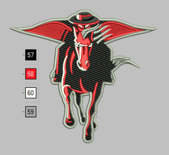 Texas Tech Red Raider Embroidery Design Instant Download 5 Sizes 9 ...