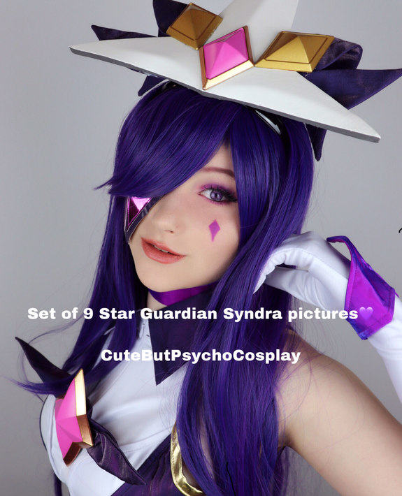 Set of 9 SG Syndra Cosplay pictures - Cute But Psycho Cosp. In this set ...
