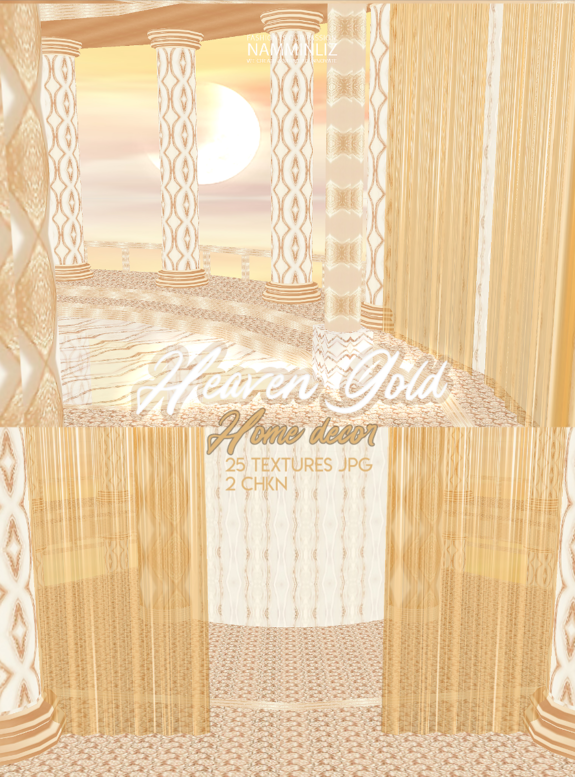 Heaven Gold Home decor 25 Textures JPG 2 CHKN - namminliz. Check out ...