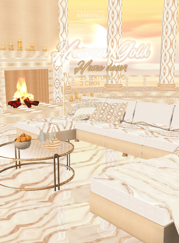 Heaven Gold Home decor 25 Textures JPG 2 CHKN - namminliz. Check out ...