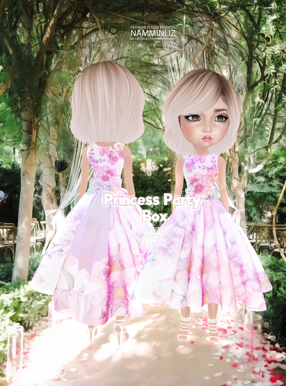 Princess Party Box 3 Dresses Textures JPG 3 CHKN - namminliz. Check out ...