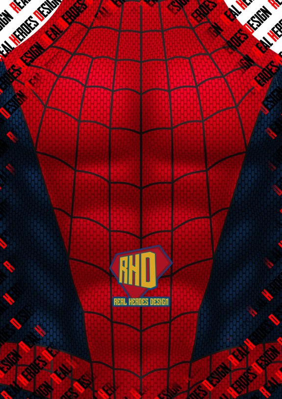 (Without Webbing & Emblems) Spider-Man Raimi 2007 Pattern Suit ...