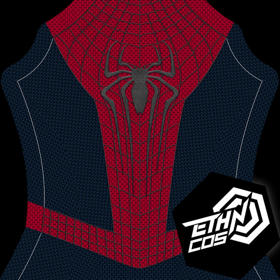 TASM2 FLAT pattern - ethancosplays. The amazing spiderman 2- Pattern ...