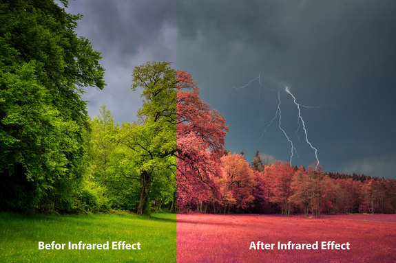 Infrared Effect Landscape, For Photos + Videos - Ah Photography ...
