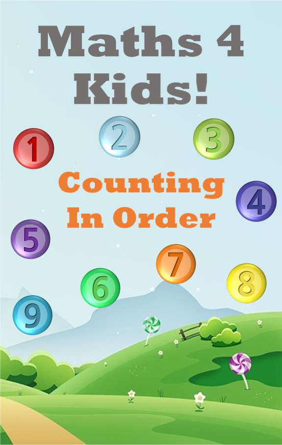 Counting In Order Worksheets - maths4kids. Counting In OrderWorksheets