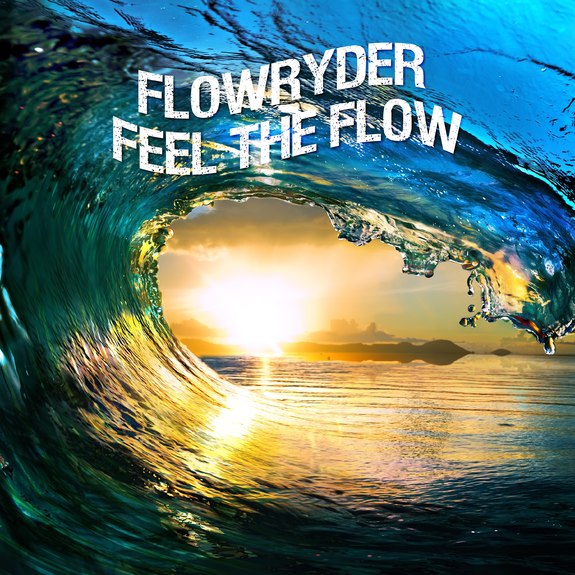 Single Feel the Flow - Flowryder. Maxi Single with 2 Tracks.
