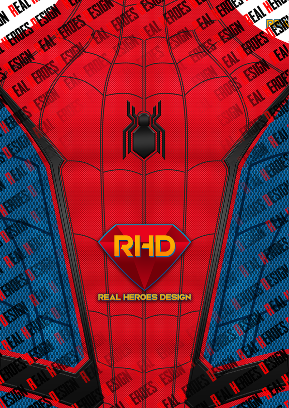 Spider-M Homecoming - Cosplay Pattern V5 - Real Heroes Design. Dye ...