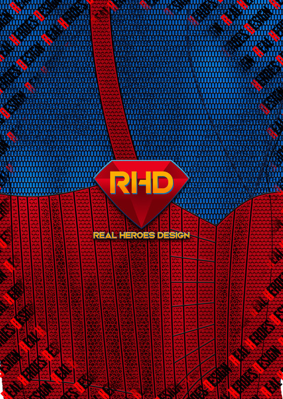 TASM Cosplay Pattern V5 - Real Heroes Design. Dye Sublimation pattern ...
