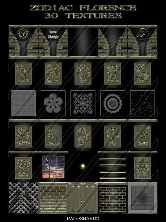 SIX NEW PACKS 185 TEXTURES OFFER FOR A FEW DAYS - panoshard2 imvu. SIX ...