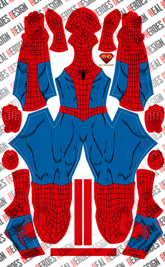 Spider-M John Romita Sr. Comic Version Cosplay Pattern - Real Heroes ...