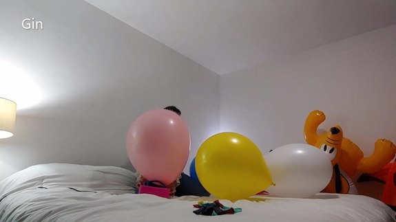 Ride and sit to pop balloons by Gin!! #2 - julielooner. Well as you ...