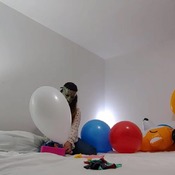 Ride and sit to pop balloons by Gin!! #2 - julielooner. Well as you ...