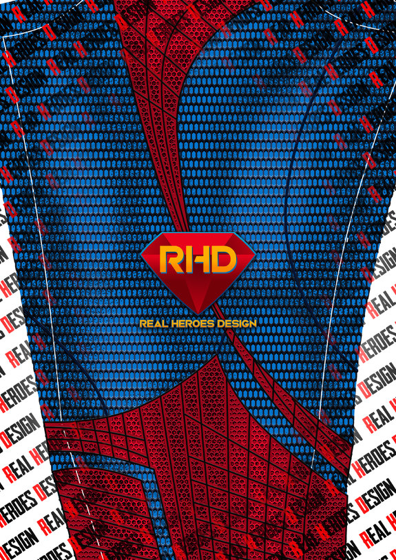 TASM1 (2012) V7 - Cosplay Pattern - Real Heroes Design. Dye Sublimation ...