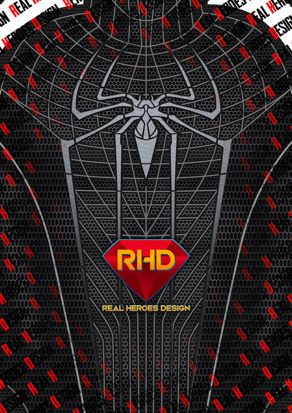 TASM 1 (Amazing Spider 2012) Black Suit V7 - Cosplay Pattern - Real ...