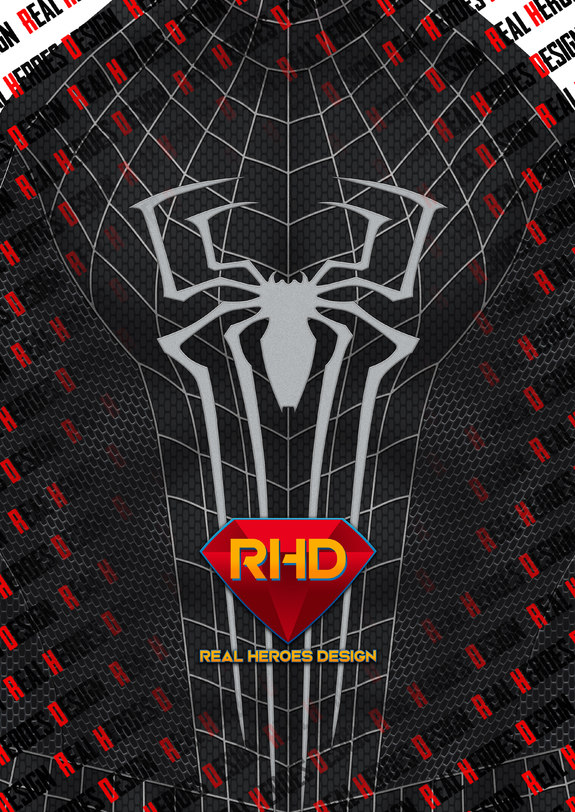 TASM 2 (Amazing Spider 2) V.5 Cosplay Pattern (2014) Black Suit V.5 ...