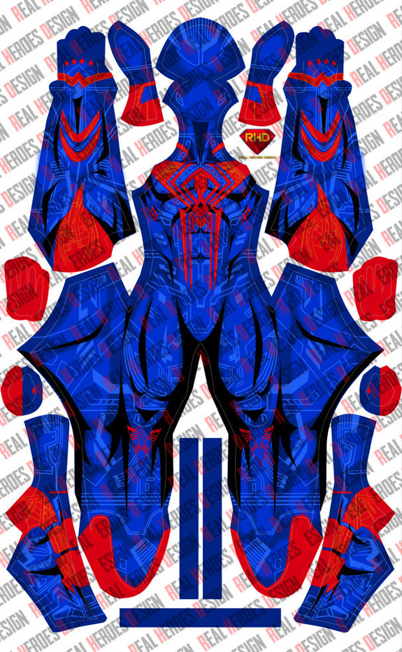 S-M 2099 - ATSV V2 Cosplay Pattern - Real Heroes Design. Dye ...