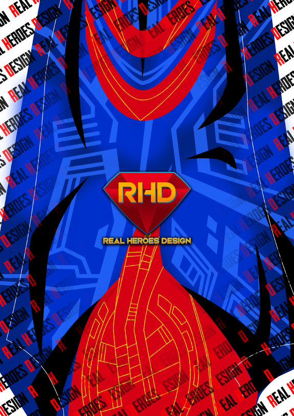 S-M 2099 - ATSV V2 Cosplay Pattern - Real Heroes Design. Dye ...