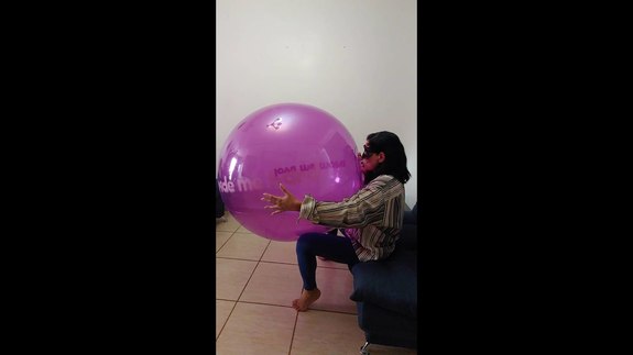 Ride to pop beachball!! - julielooner. This time Cherry ride 2 nice ...