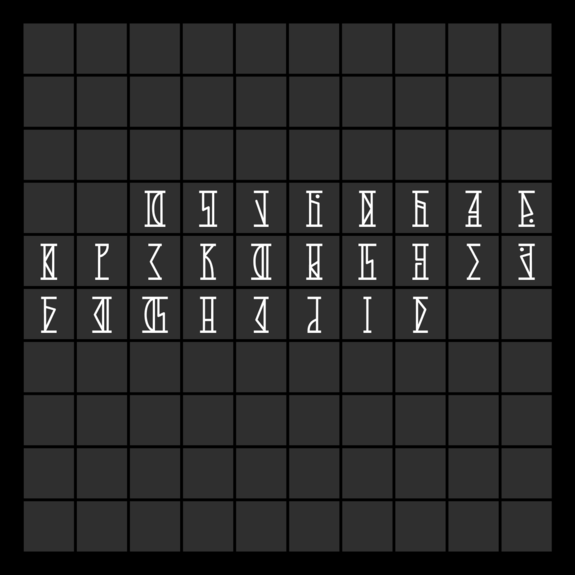 Dathomiri Runic (Proto Ur-Kittât) - Arcana Foundry. A writing system ...