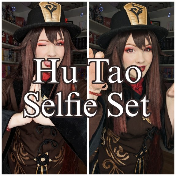 Hu Tao Selfie Set - hachiko. Hu Tao Selfie Set (normal and hoodie ...