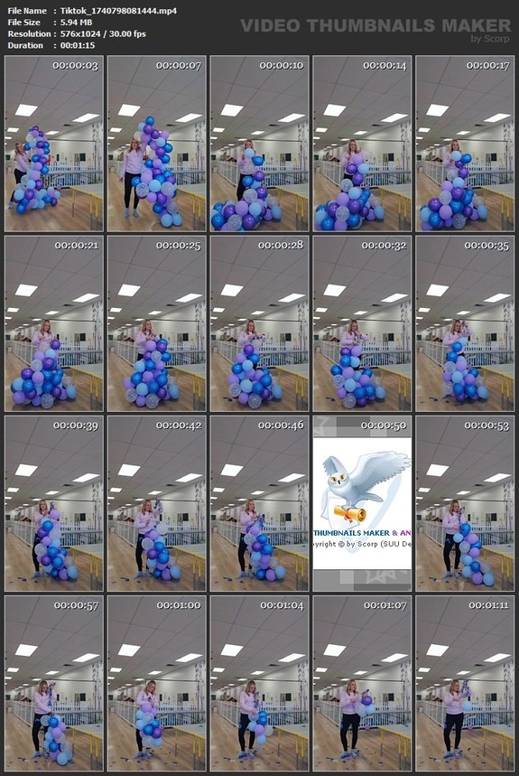 Balloons - dennisloonervideos. Pin pop balloons part 4