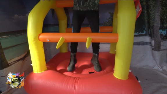 Inflatable Bouncy house pop - gijoestb. In this video I pop an ...