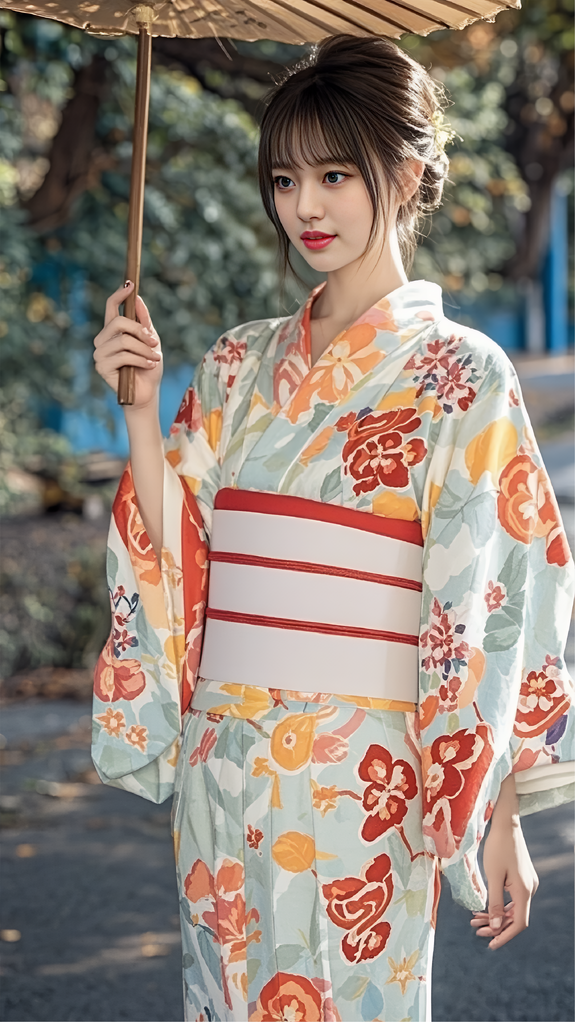 Japan as Kimono Beauty - ourguess. Japan presented by their healthy beautiful Kimono ladies.the